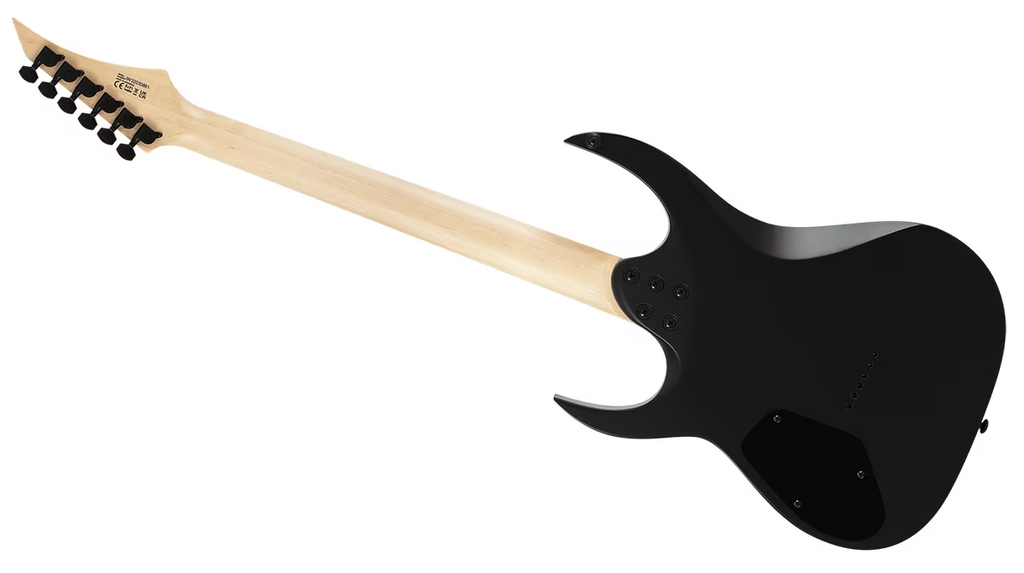 Solar AB2.6C – CARBON BLACK MATTE Electric Guitar – Mahogany Music