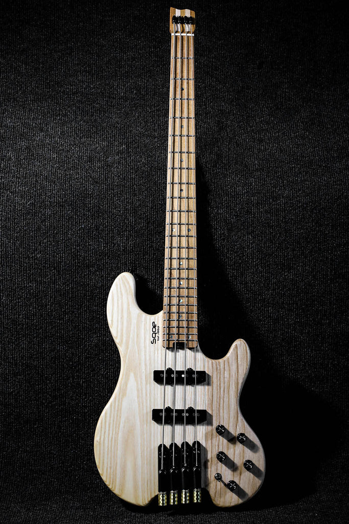 SQOE SEBS990 Active & Passive Headless Short Scale Bass Natural ...