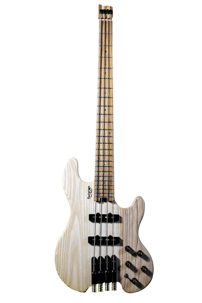 SQOE SEBS990 Active & Passive Headless Short Scale Bass Natural ...