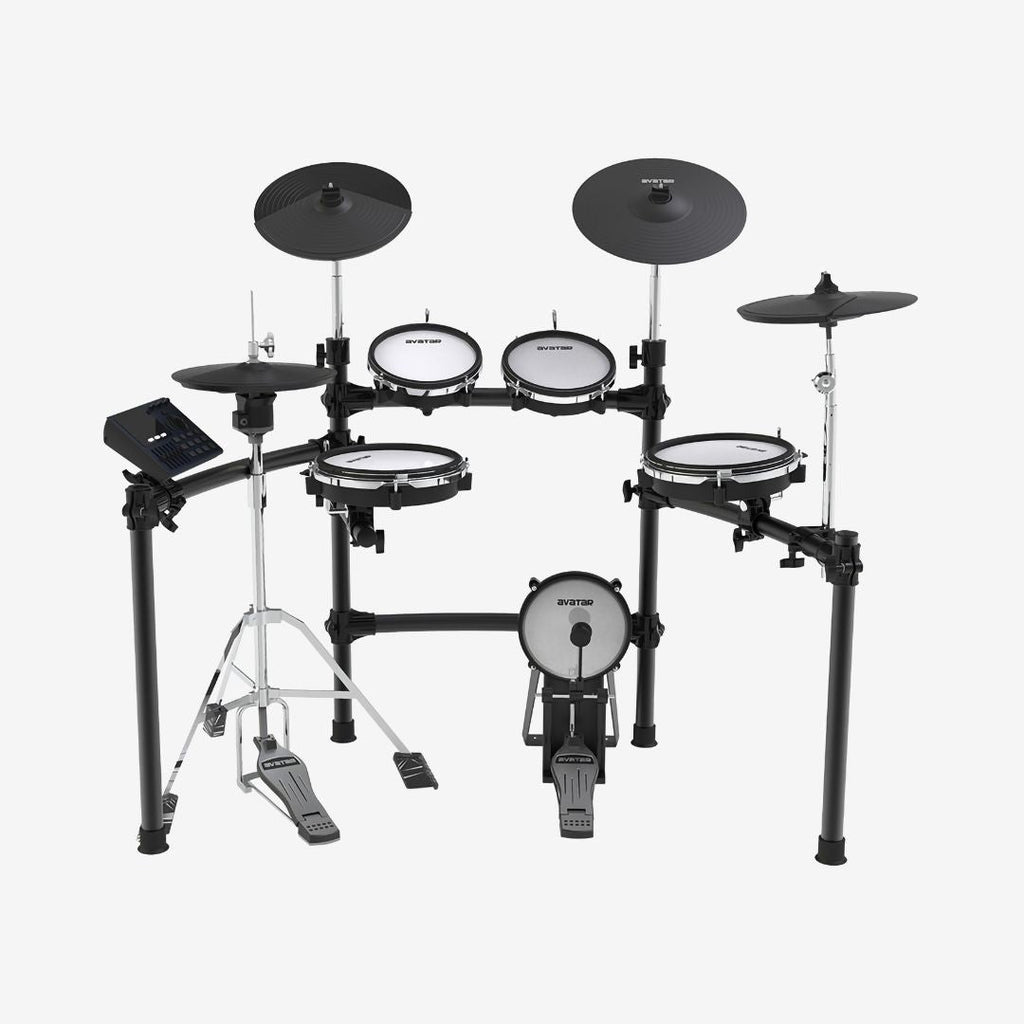 Avatar A31 Professional 9-Piece Mesh Kit Electric Drum Set (5PC Drum P ...