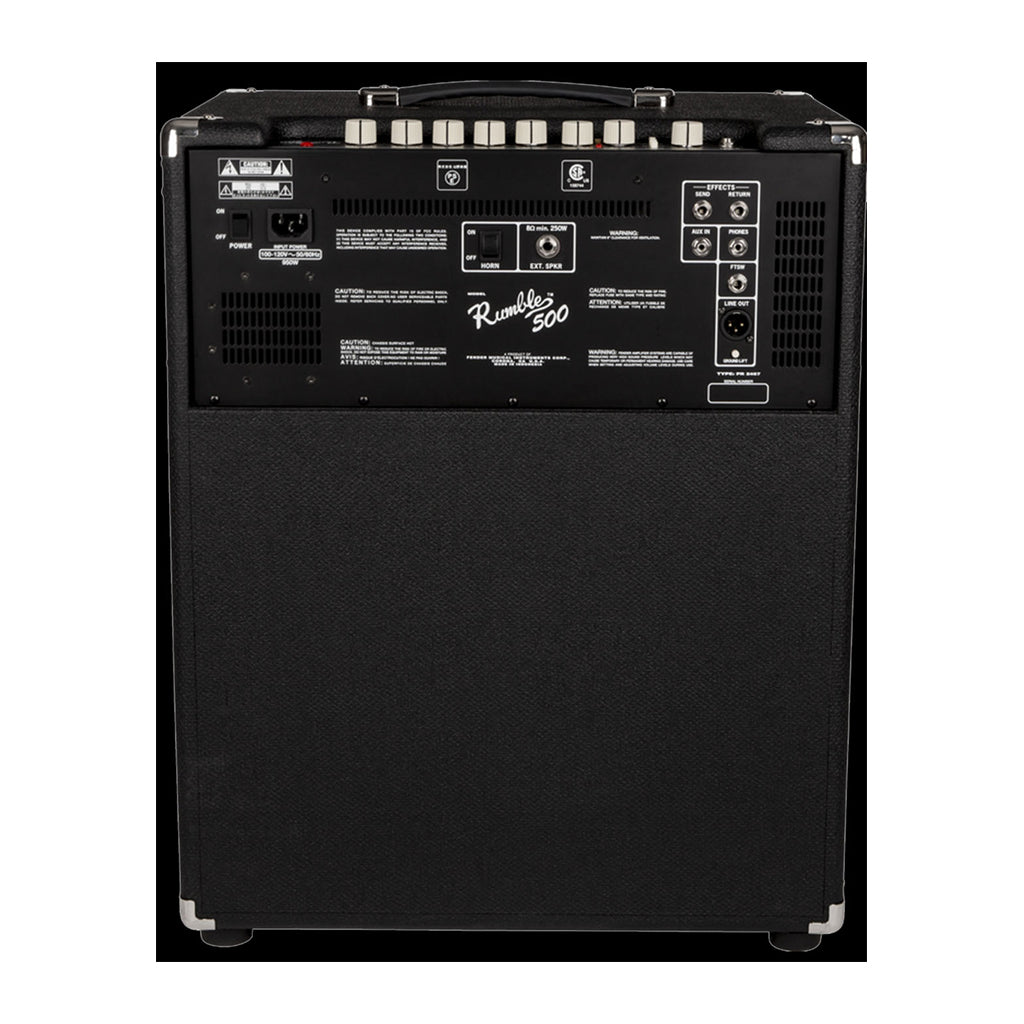 [PREORDER] Fender Rumble 500 V3 Bass Combo Amplifier – Mahogany Music