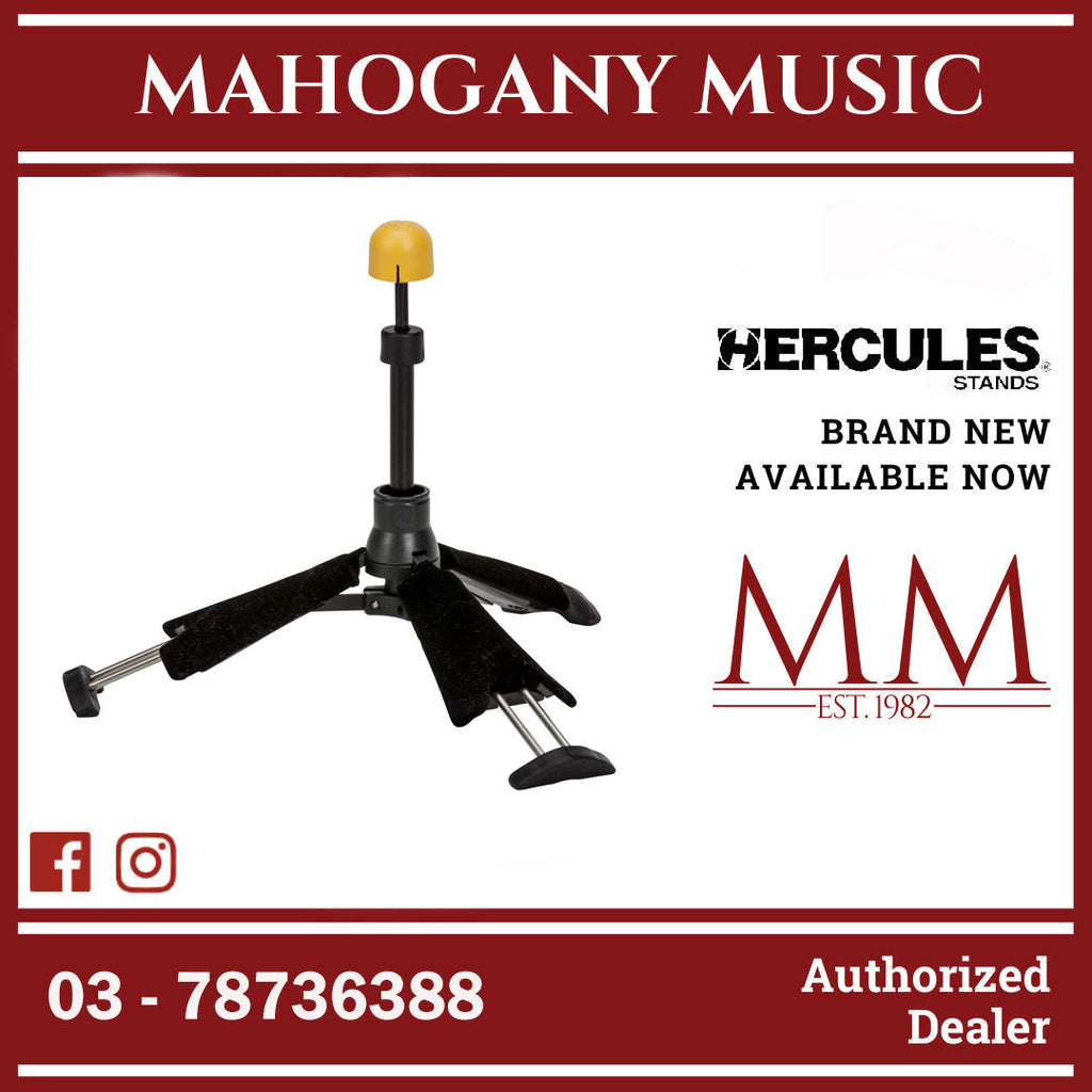 Hercules DS440B Travlite Clarinet Stand – Mahogany Music