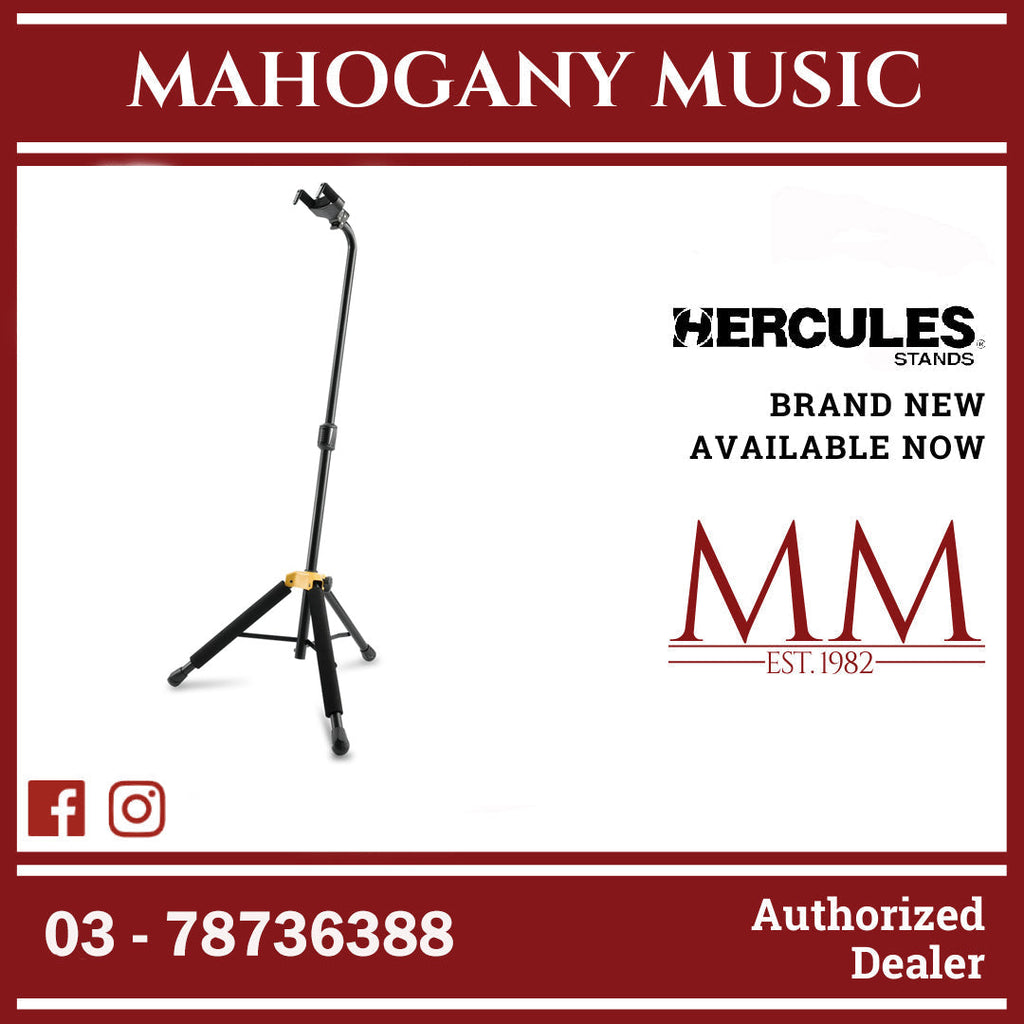Hercules GS414B Plus Auto Grip System (AGS) Single Guitar Stand ...