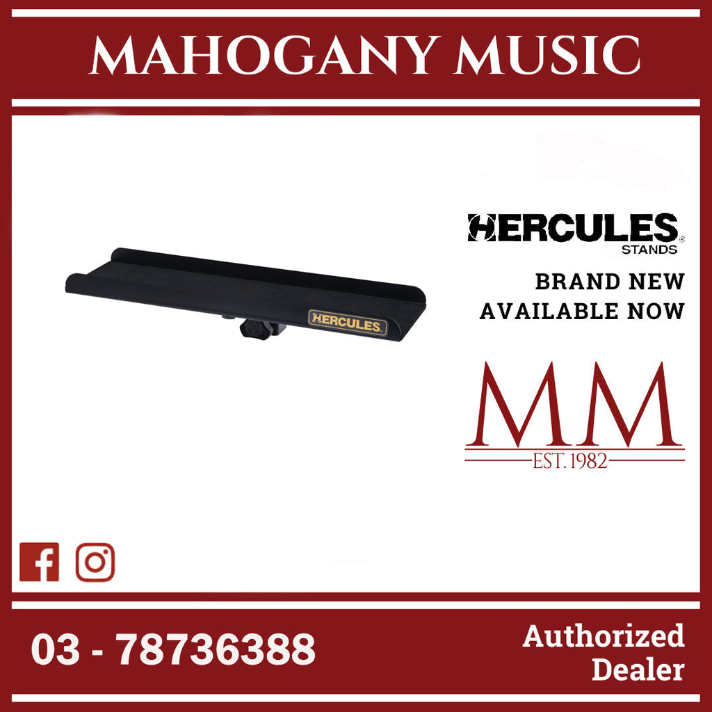 Hercules HA103 Accessory Tray – Mahogany Music