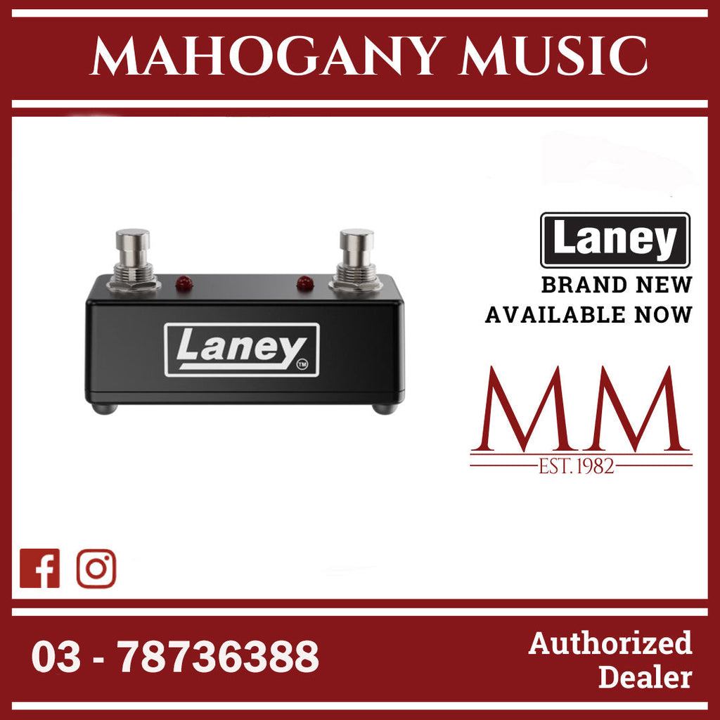 Laney FS2-MINI Dual switch Mini Pedal – Mahogany Music