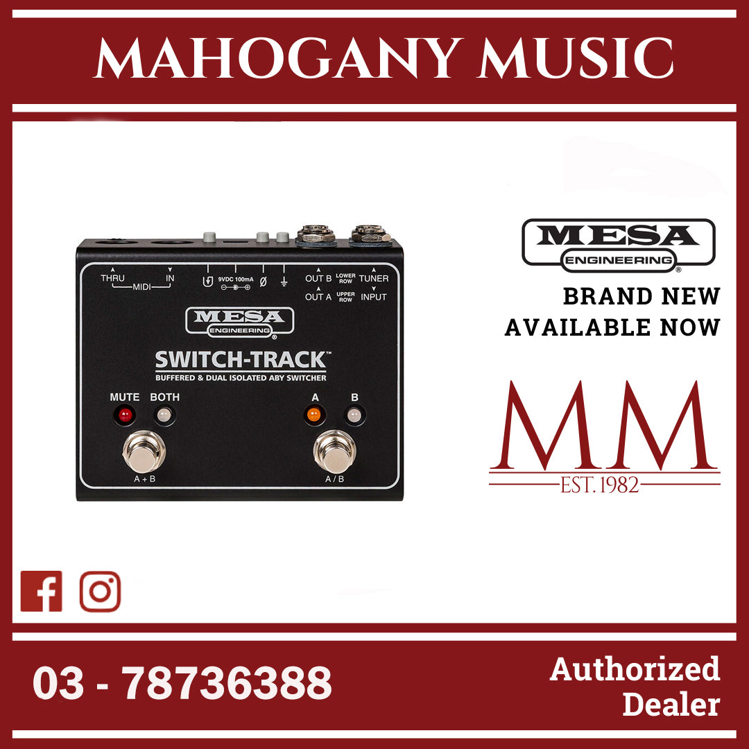 MESA/ Boogie Switch Track Buffered & Dual Isolated ABY Switcher ...