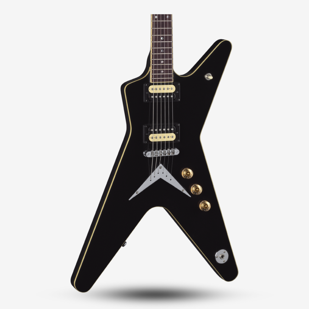 Dean ML 79 Electric Guitar – Classic Black – Mahogany Music