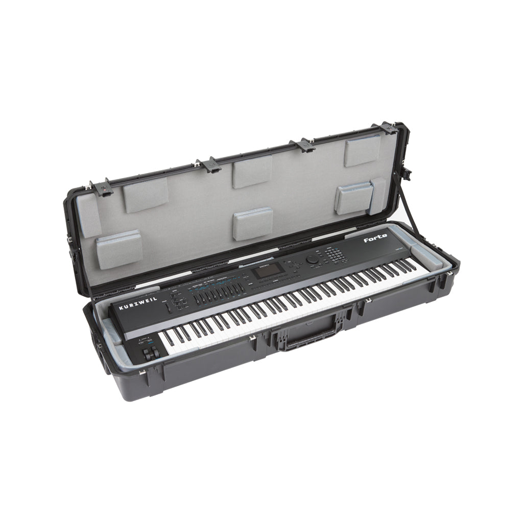 SKB 3I-6018-TKBD iSeries 88-note Keyboard Case – Mahogany Music