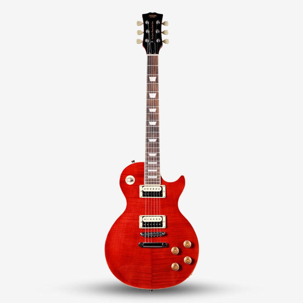 SQOE SELP200 Les Paul Body HH Electric Guitar Rosewood Fretboard ( SEL ...