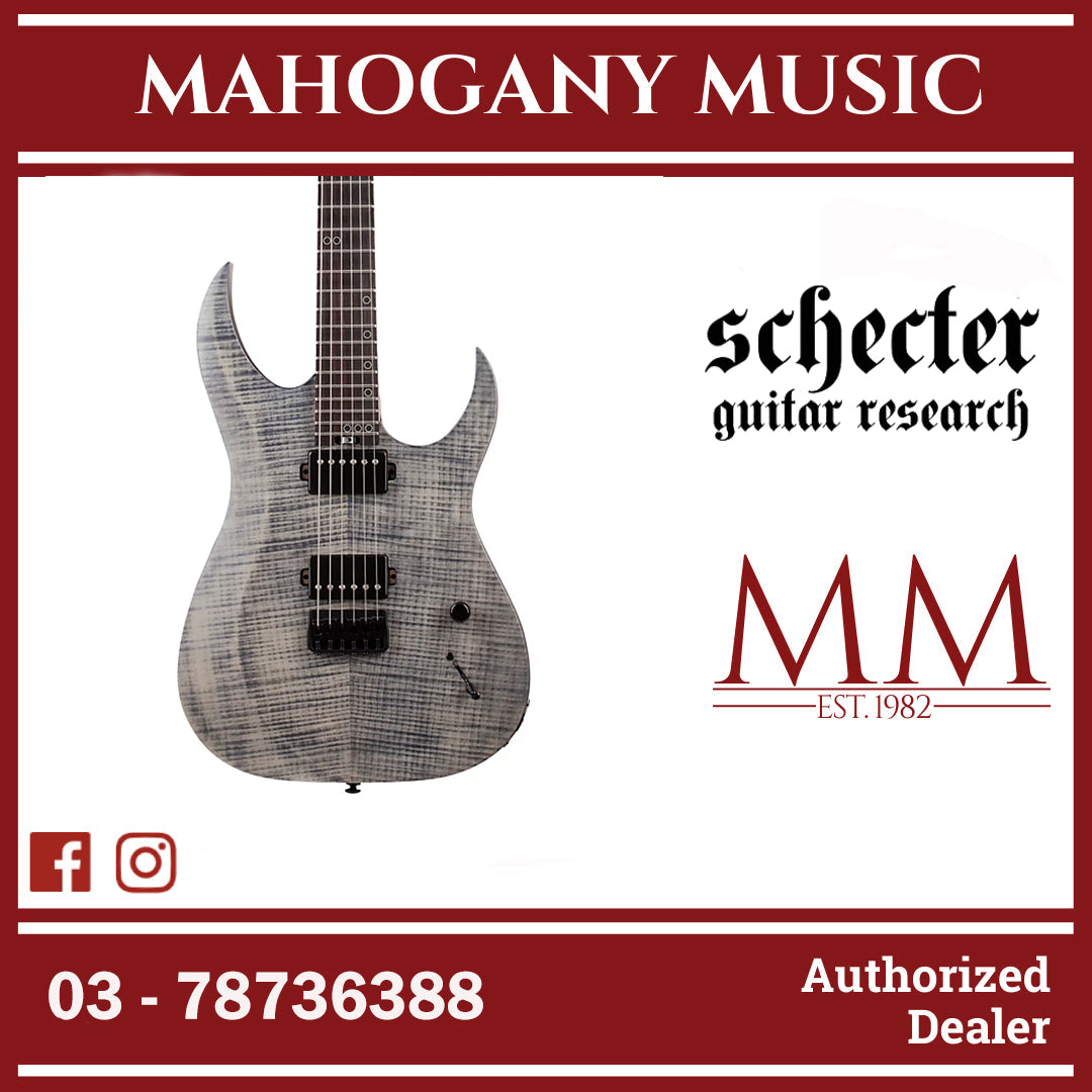 Schecter Sunset-6 Extreme Electric Guitar - Grey Ghost – Mahogany Music