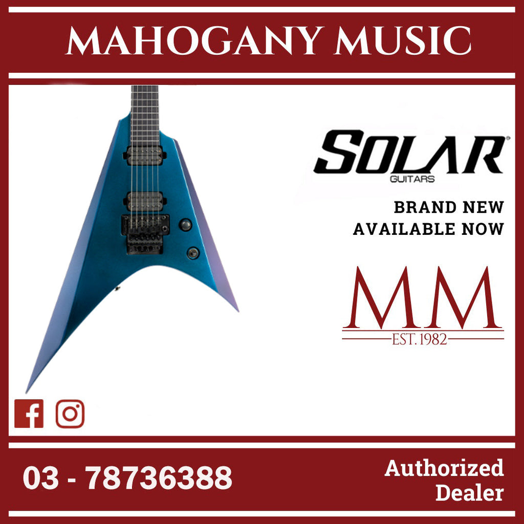 Solar VAR1.6FRVC+ Vacillator Floyd Electric Guitar – Mahogany Music