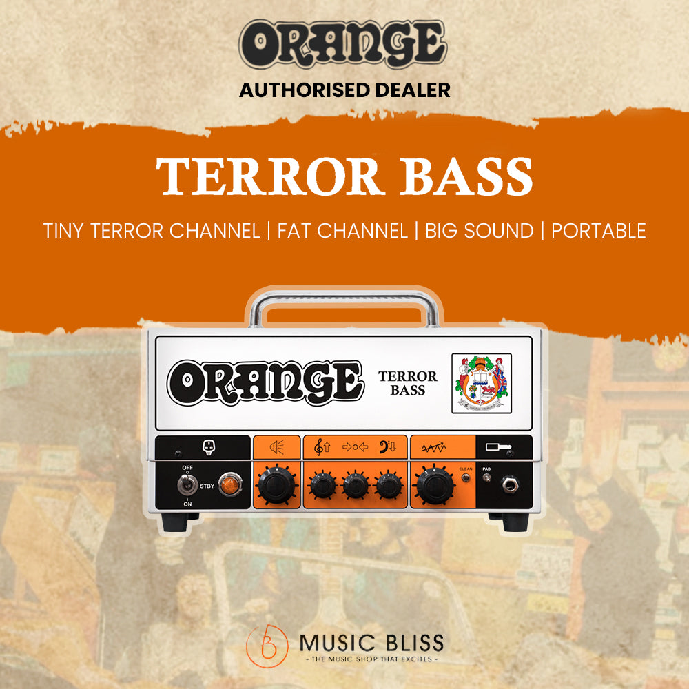 Orange Terror Bass 500-watt Bass Head – Mahogany Music