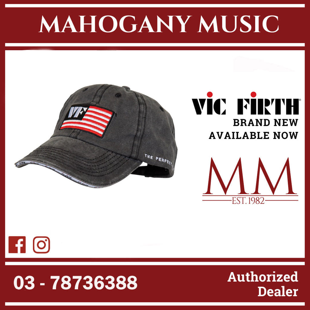 Vic Firth PFLAGHAT Classic Baseball Hat – Mahogany Music
