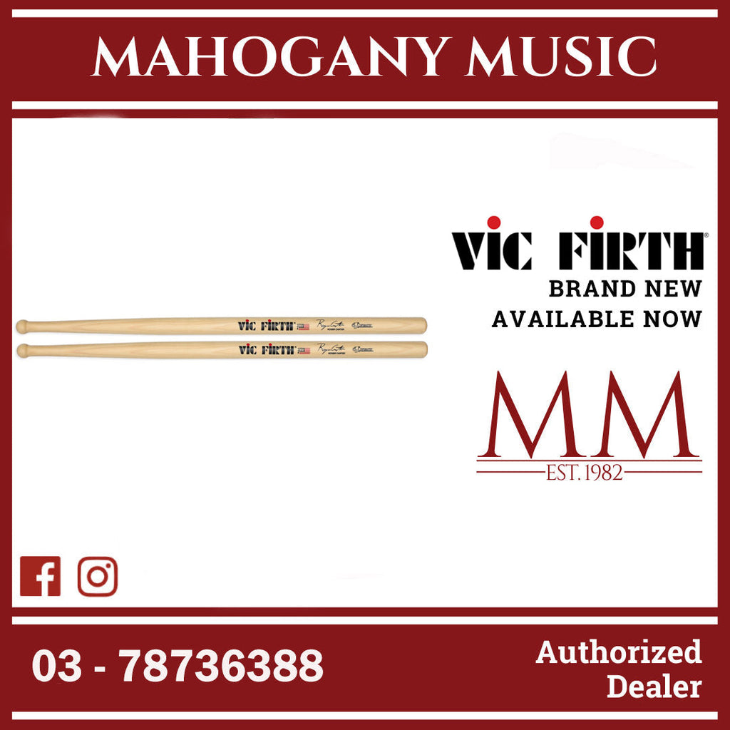 Vic Firth SRC Corpsmaster Signature Snare Drumsticks, Roger Carter ...