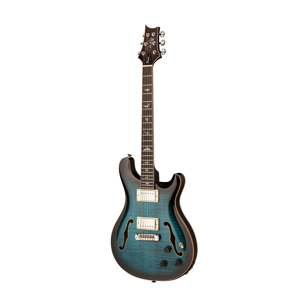 [PREORDER] PRS SE Hollowbody II Piezo Electric Guitar w/Case, Peacock ...