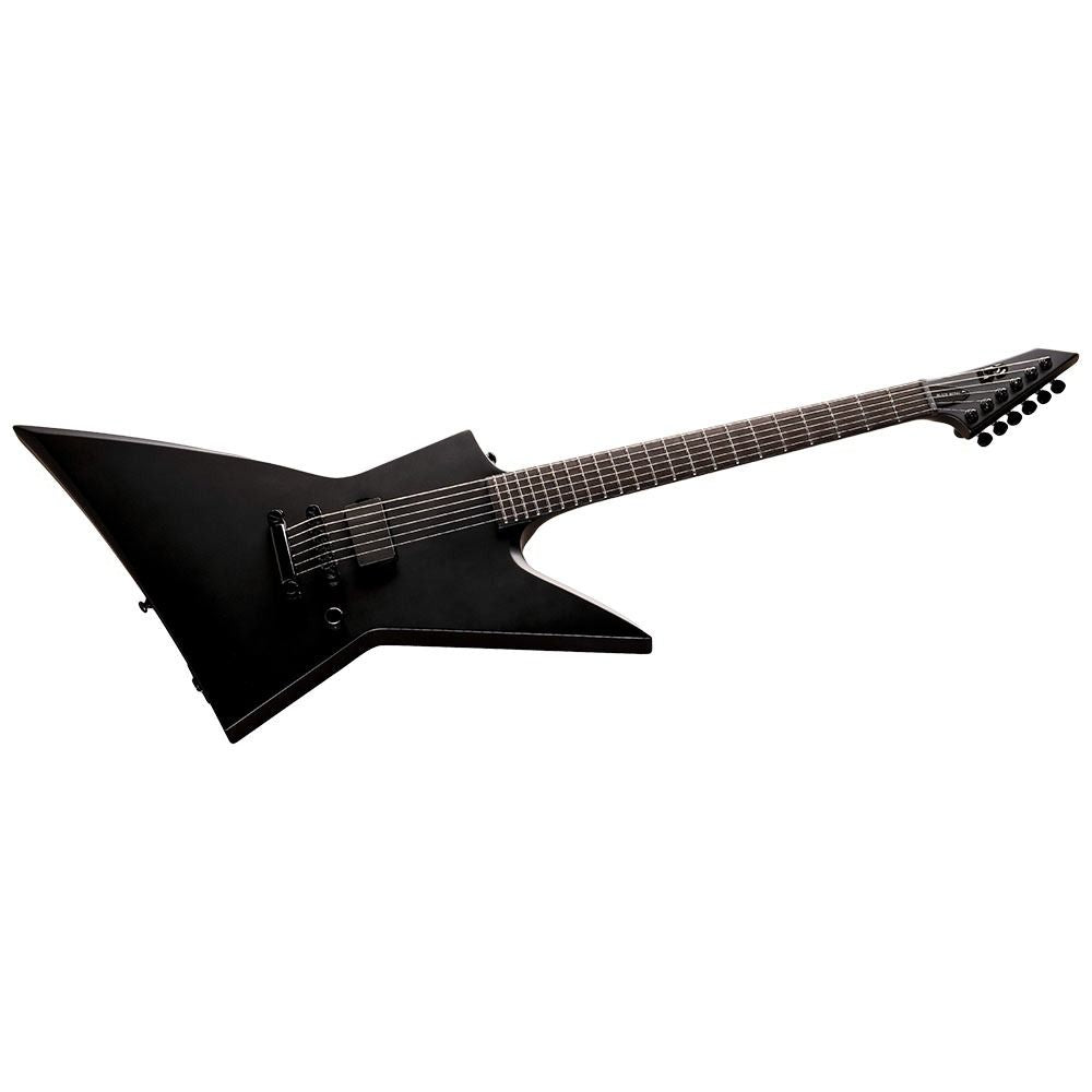 ESP LTD EX Black Metal Electric Guitar - Black Satin – Mahogany Music