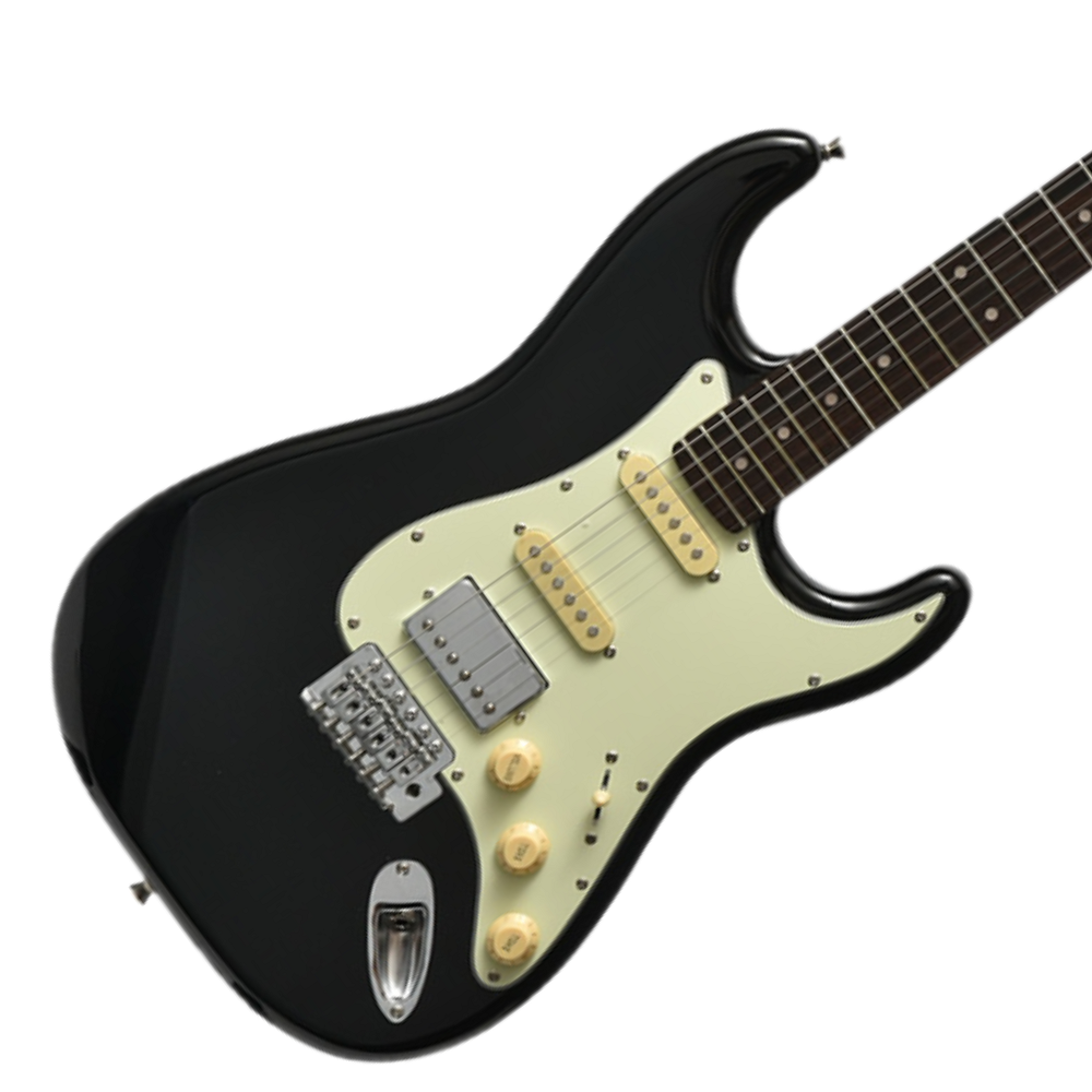 Bacchus BST-2-RSM/R-BLK Universe Series Roasted Maple Electric Guitar ...