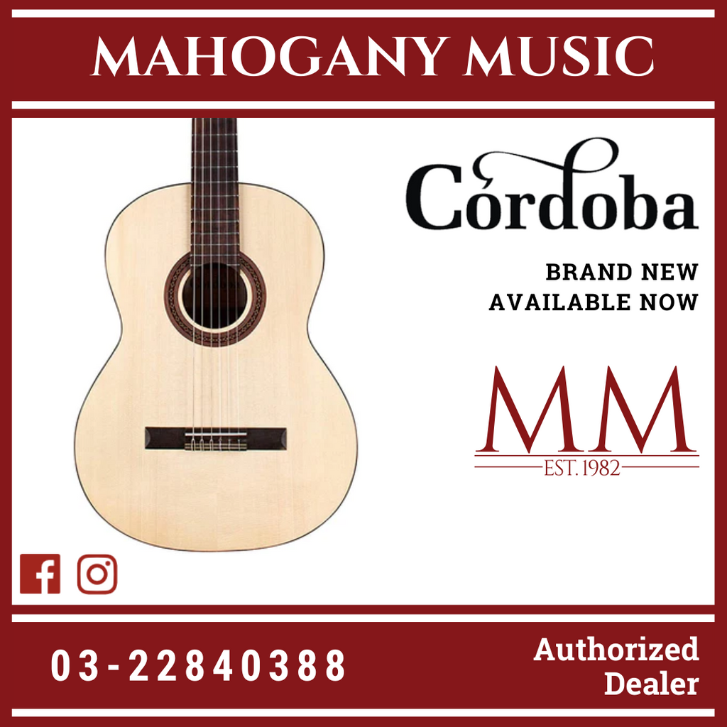 Cordoba C5 SP Guitar Pack - Solid Engelmann Spruce Top, Mahogany Back – Mahogany Music