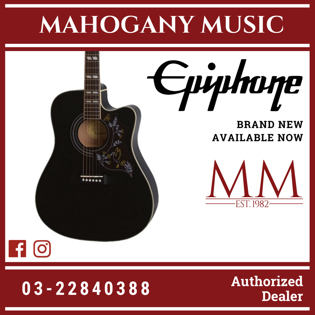Epiphone Limited Edition Hummingbird Pro Acoustic-Electric Guitar - Eb ...
