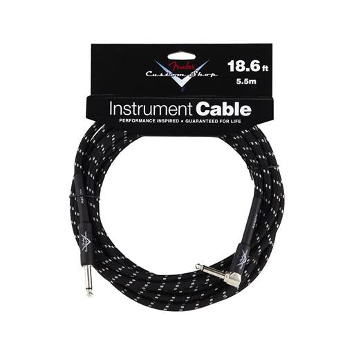 Fender Custom Shop Performance Series 18.6ft Angled Instrument Cable ...