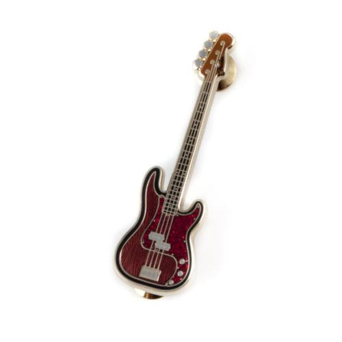 Fender Precision Bass Pin, Red – Mahogany Music