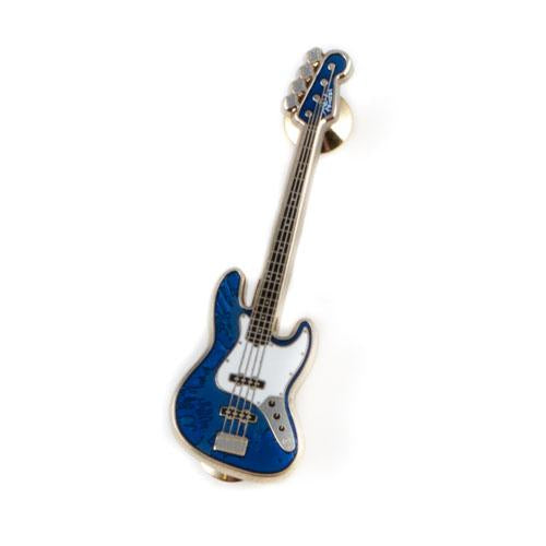 Fender Jazz Bass Pin, Blue/White – Mahogany Music