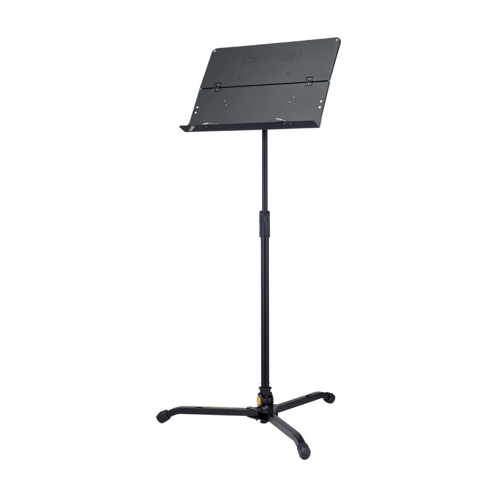 Hercules BS301B Orchestra Foldable Music Stand – Mahogany Music