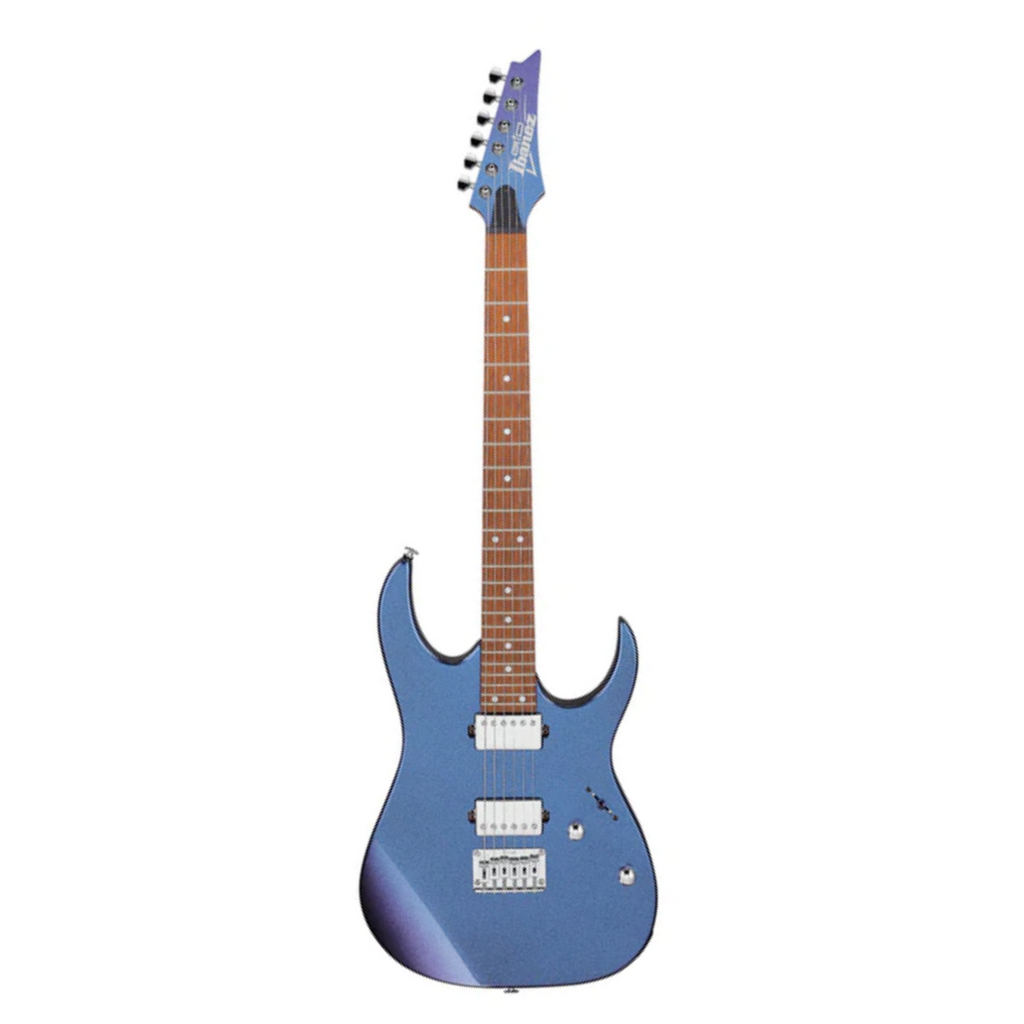Ibanez GIO GRG121SP Electric Guitar - Blue Metal Chameleon – Mahogany Music