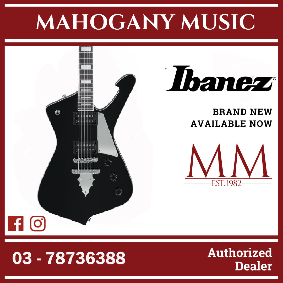 Ibanez PS60-BK Paul Stanley Signature PS Series Electric Guitar, Black ...