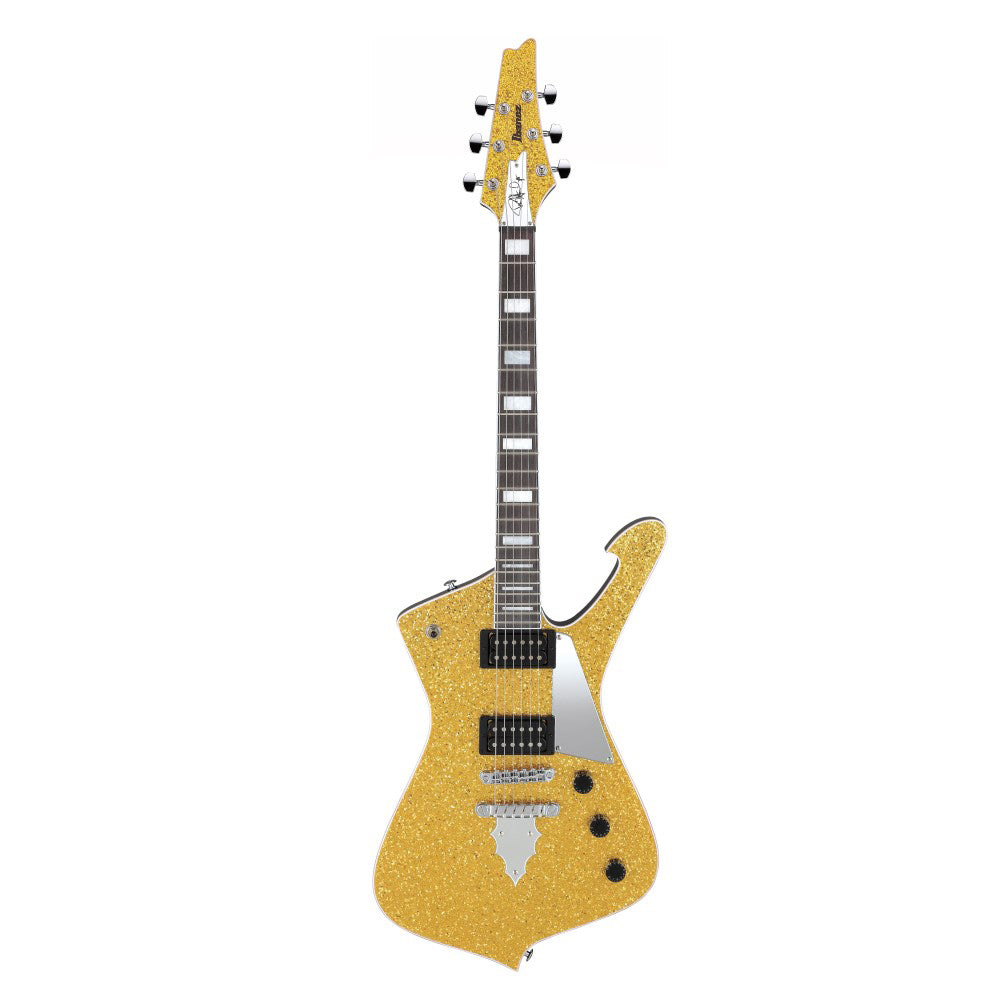 Ibanez PS60-GSL Paul Stanley Signature Electric Guitar, Gold Sparkle ...