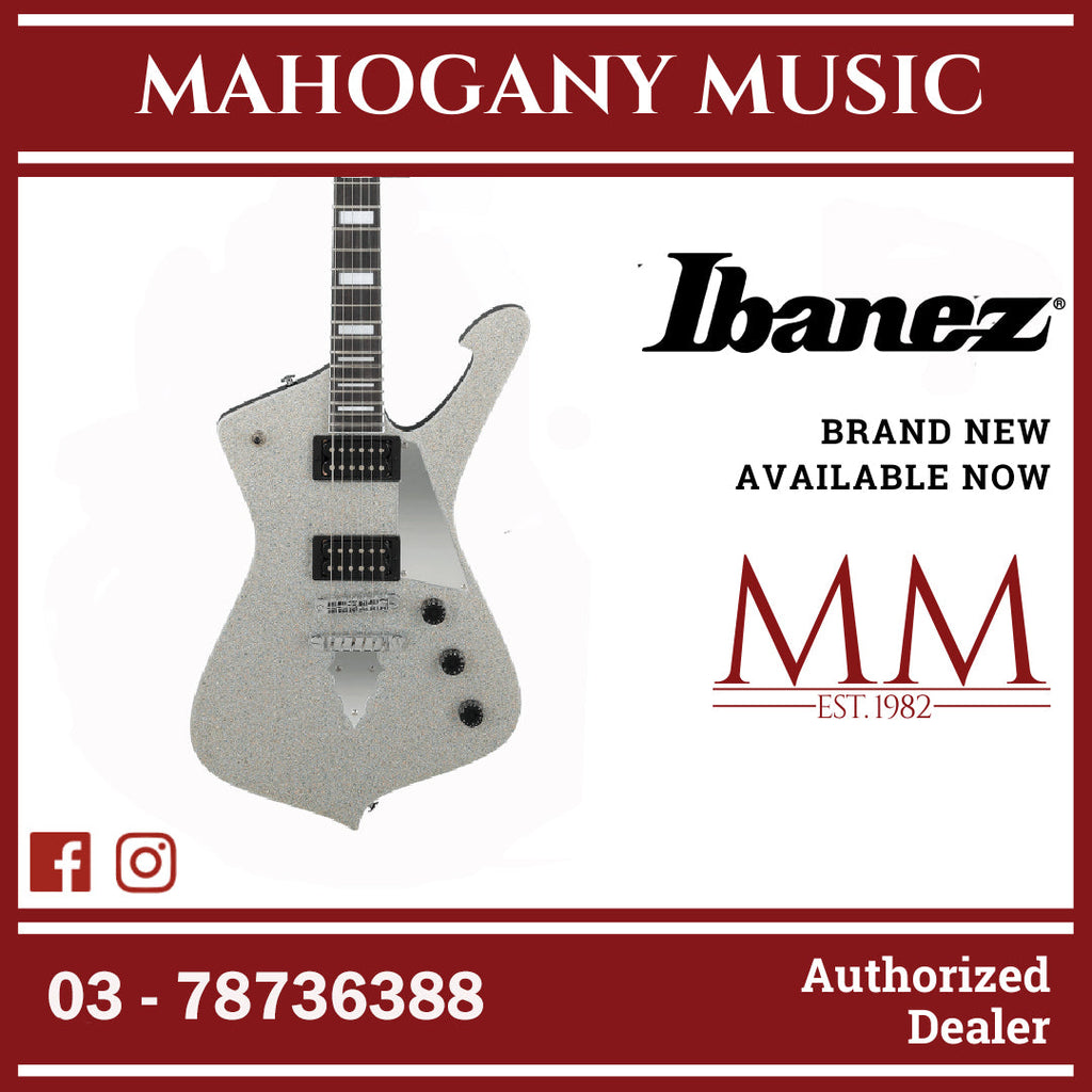 Ibanez PS60-SSL Paul Stanley Signature Electric Guitar, Silver Sparkle ...