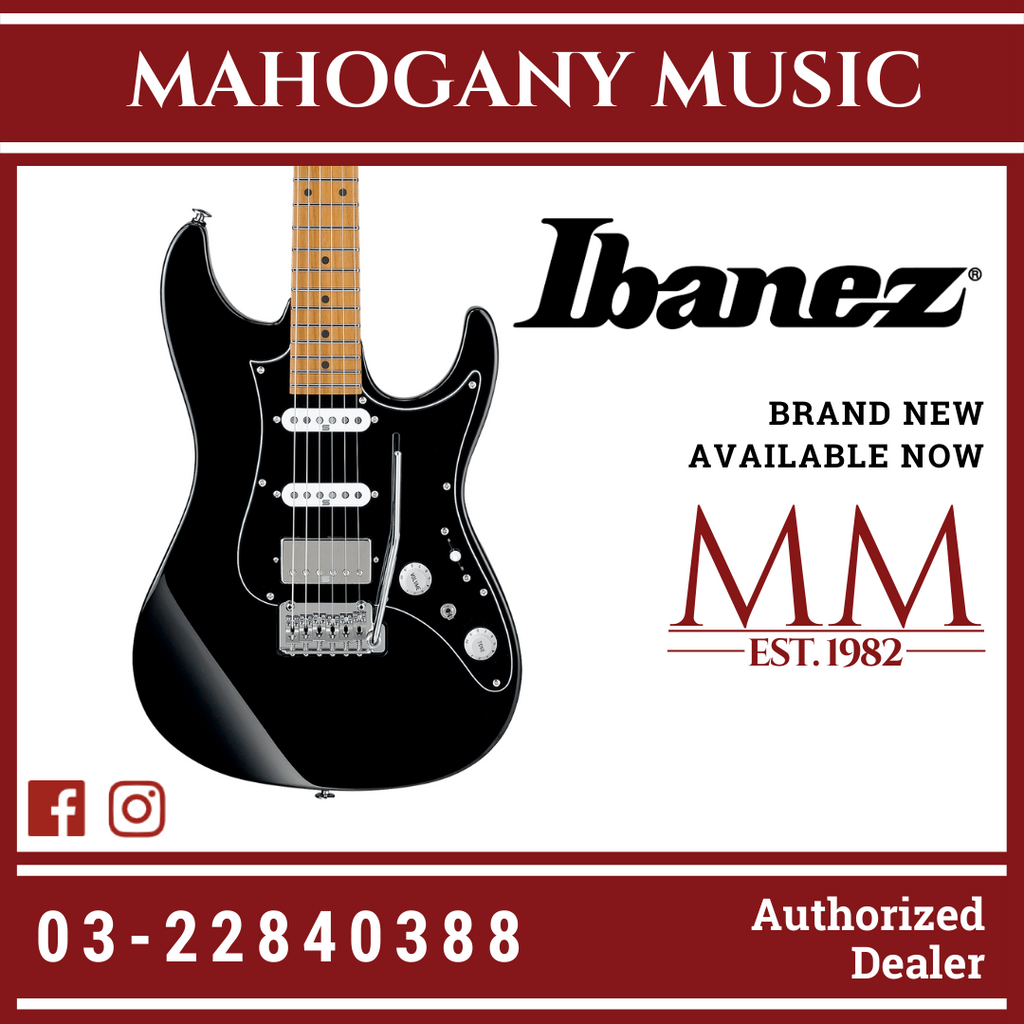 Ibanez Prestige AZ2204B Electric Guitar - Black (MADE IN JAPAN ...