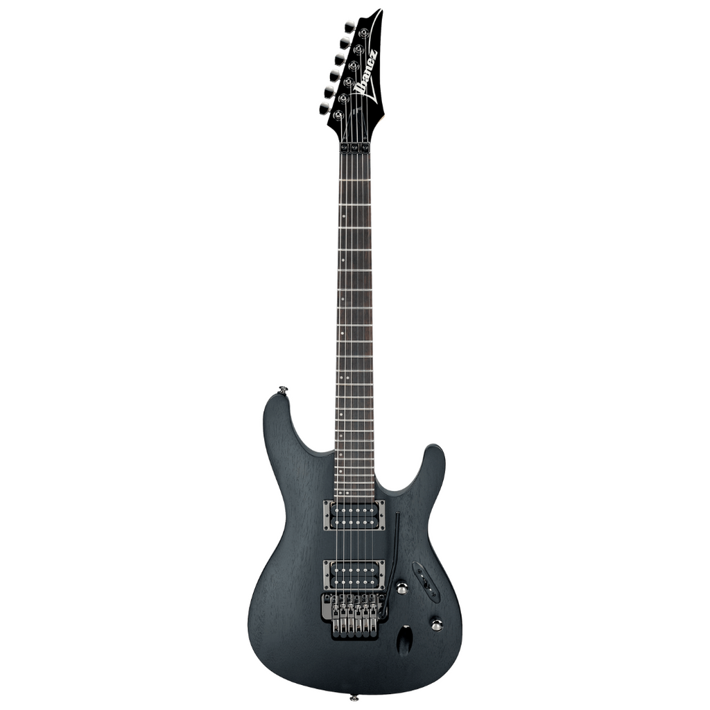 Ibanez S520 - Weathered Black Electric Guitar – Mahogany Music