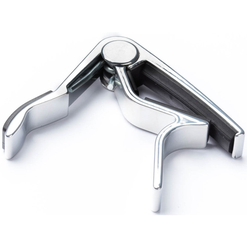 Dunlop 83CN Curved Trigger Acoustic Guitar Capo, Nickel – Mahogany Music