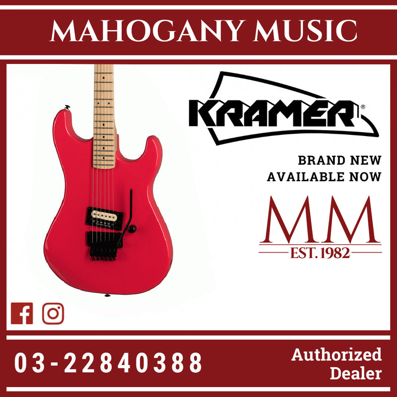 Kramer Baretta Electric Guitar - Ruby Red – Mahogany Music