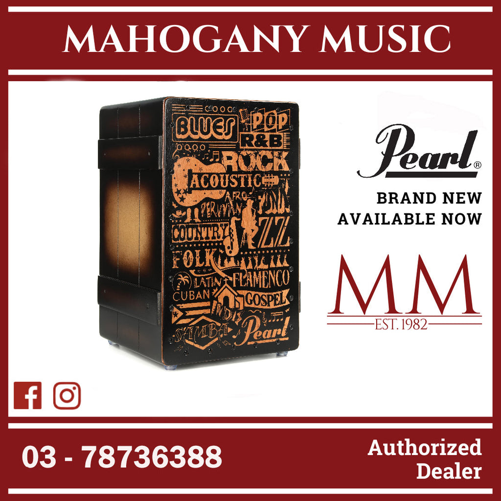 Pearl PBC124B Primero Music Genre Cajon – Mahogany Music