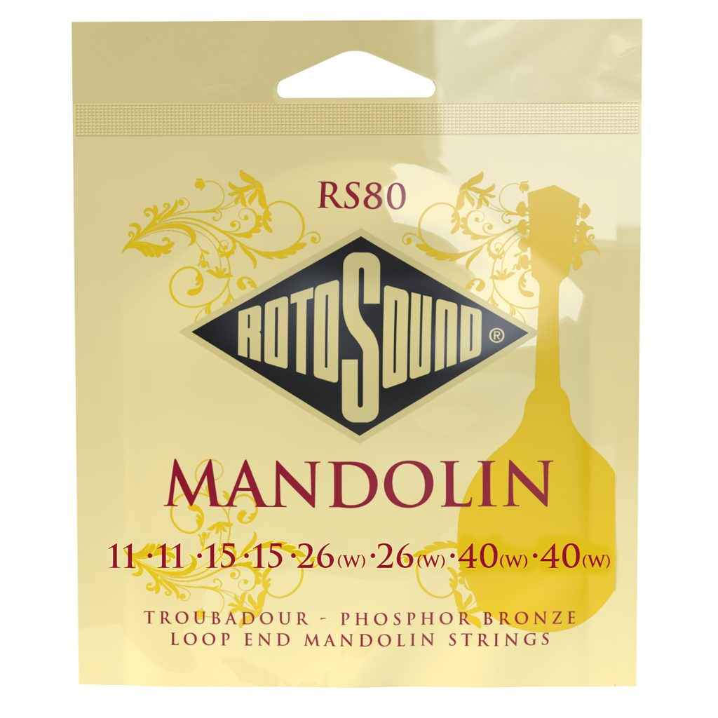 Rotosound RS80 Troubador Set Mandolin Strings – Mahogany Music