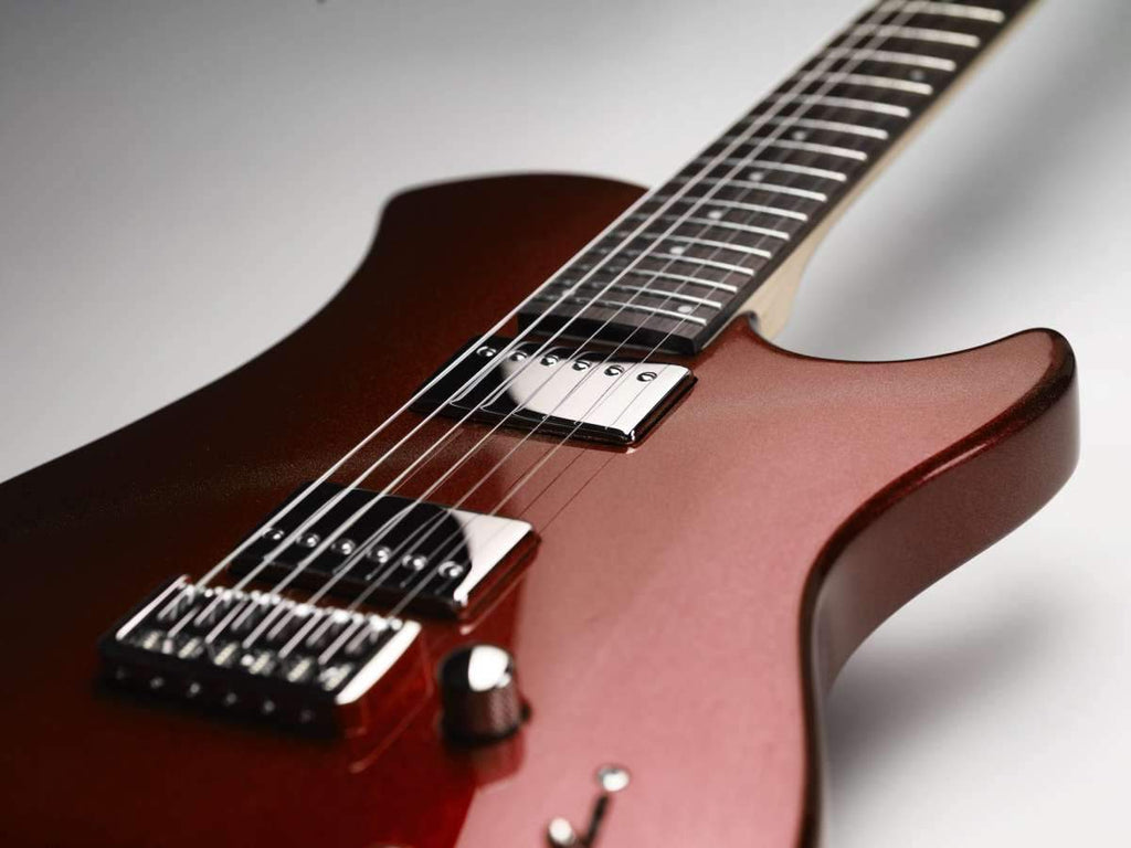 Relish Trinity Metallic Red Electric Guitar – Mahogany Music