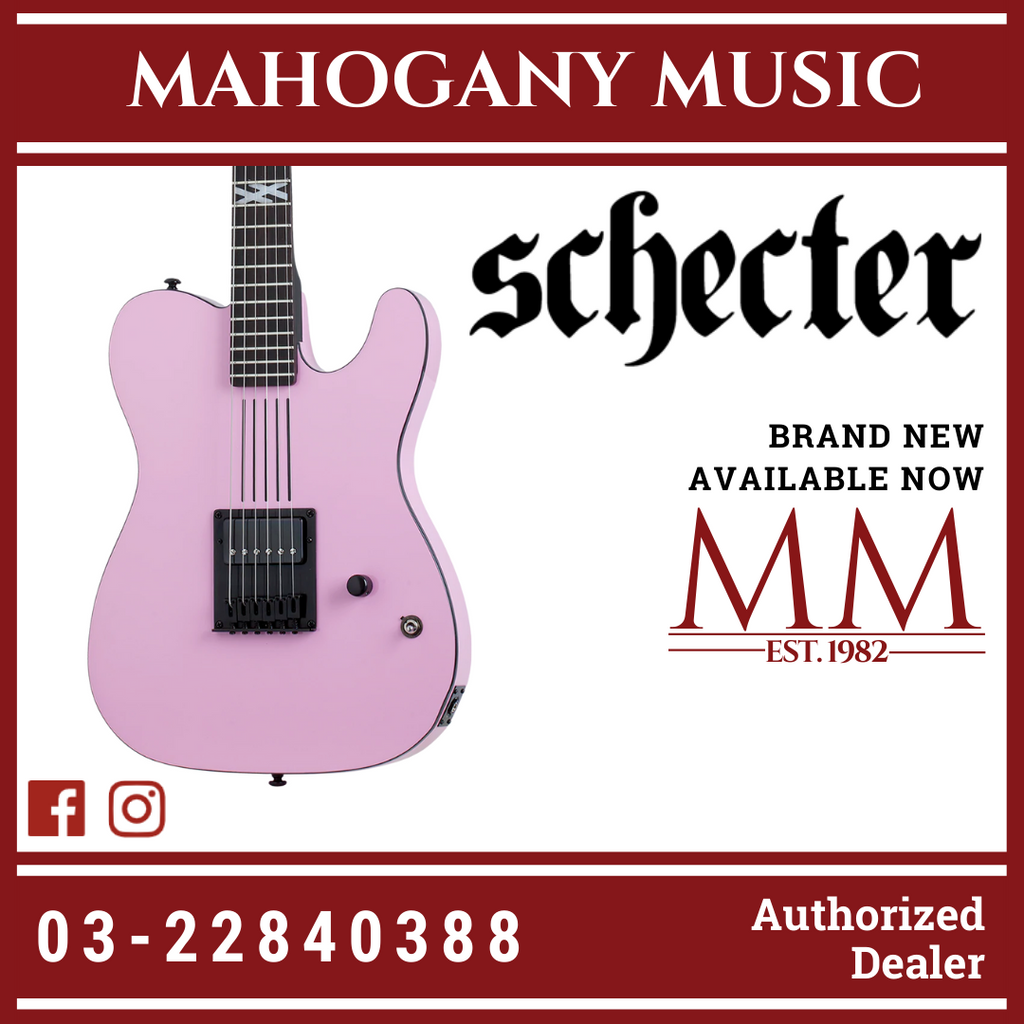 Schecter Machine Gun Kelly Signature PT Electric Guitar - Pink ...