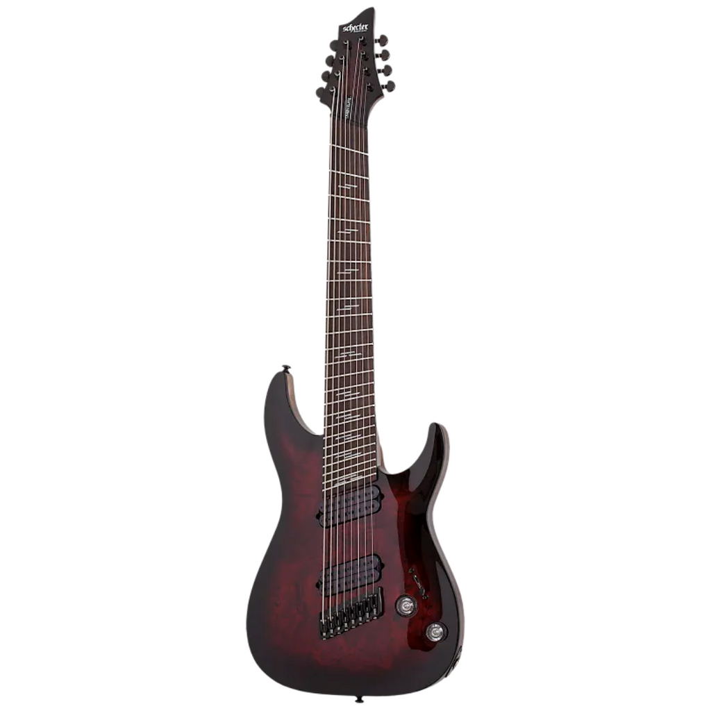 Schecter Omen Elite-8 Multiscale 8-string Electric Guitar - Black Cher ...