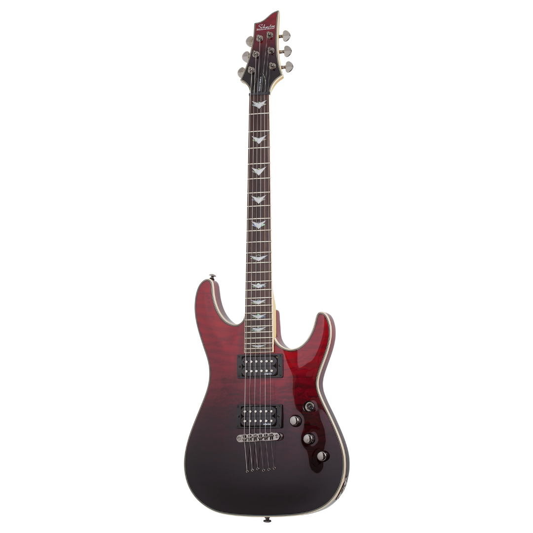 Schecter Omen Extreme-6 Electric Guitar - Blood Red – Mahogany Music
