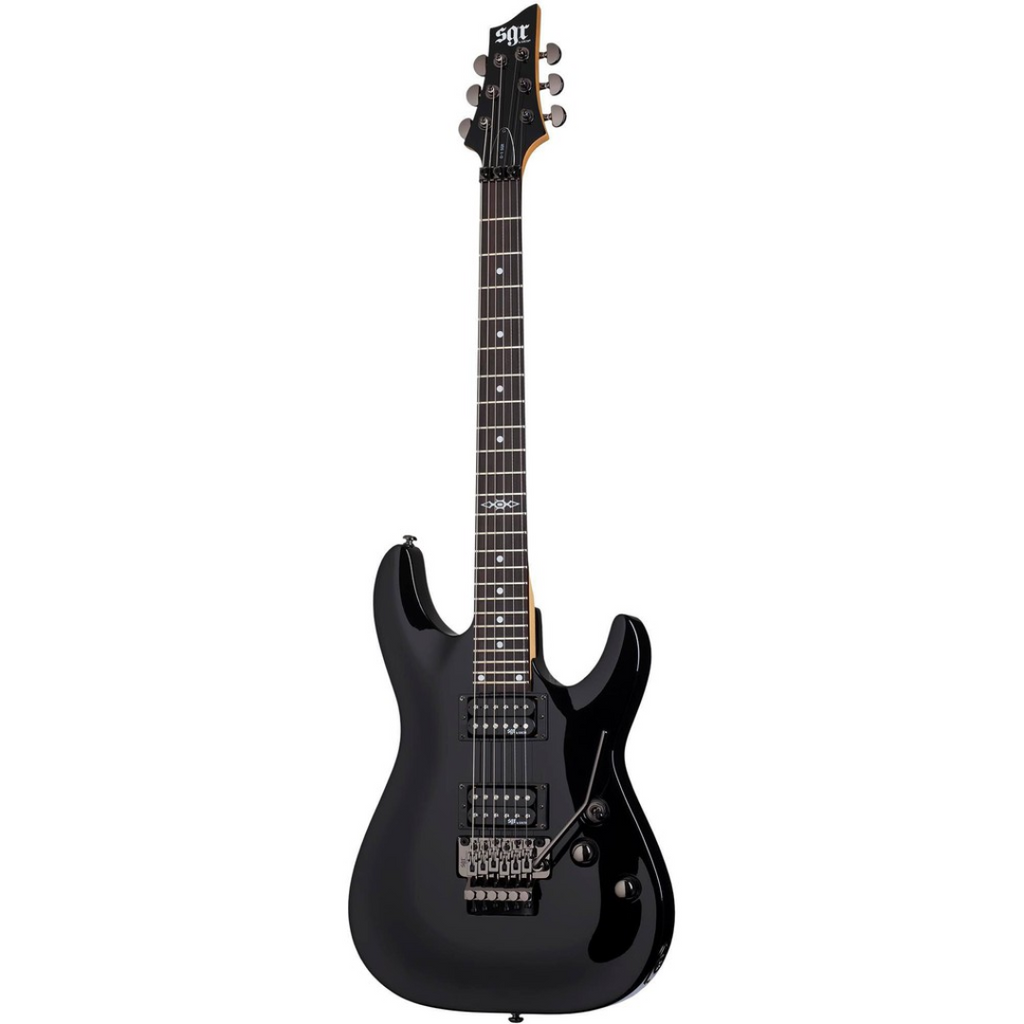 Schecter SGR C-1 with Floyd Rose - Black Electric Guitar (C1 ...