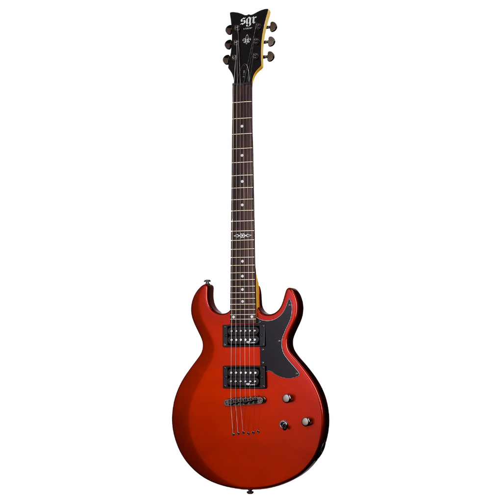 Schecter SGR S-1 Electric Guitar - Metallic Red – Mahogany Music
