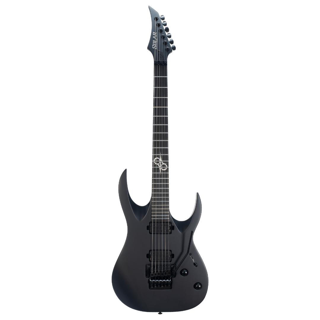 Solar A1.6FRC Carbon BK Matte Floyd Rose Electric Guitar – Mahogany Music