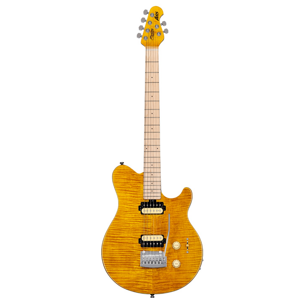 Sterling Axis AX3FM Electric Guitar - Trans Gold – Mahogany Music