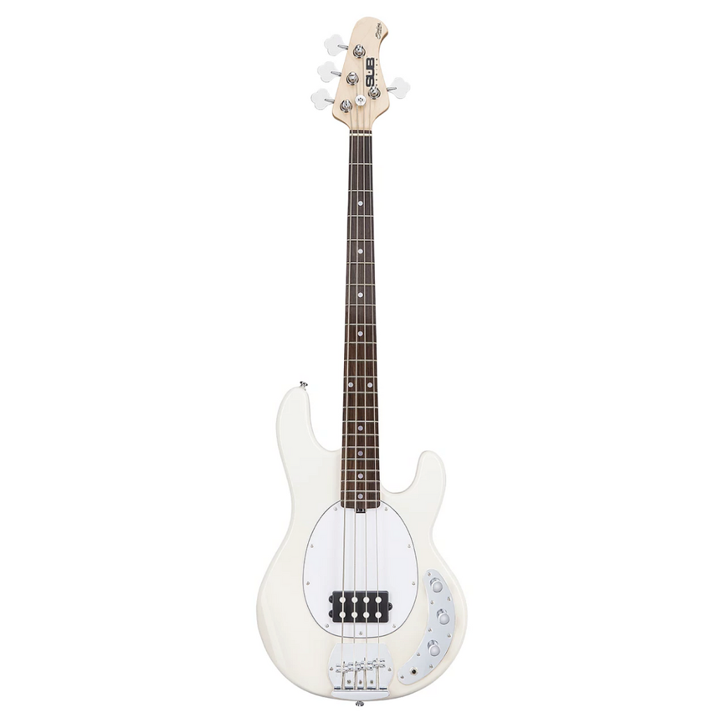 Sterling Ray4 4-String Electric Bass Guitar - Vintage Cream – Mahogany ...