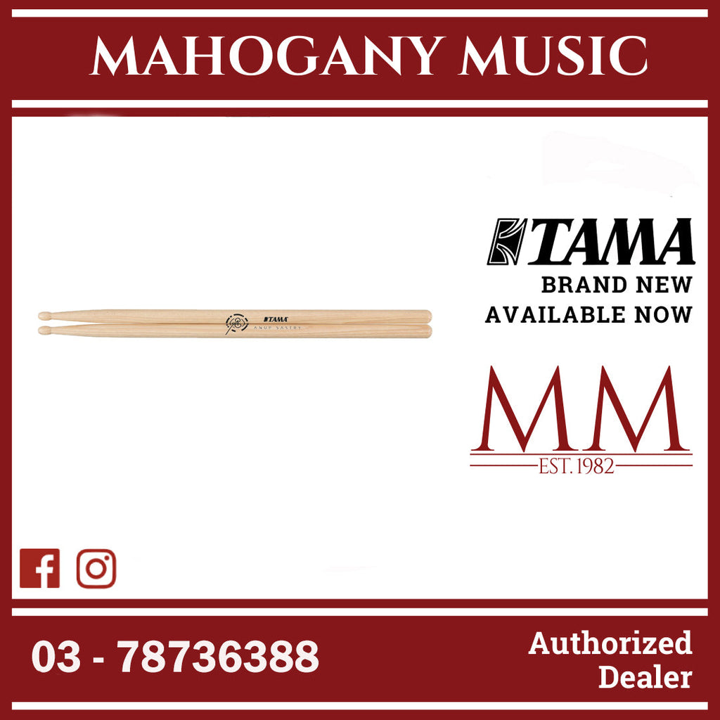 Tama H-AS Signature Series Hickory Drumstick, Anup Sastry – Mahogany Music