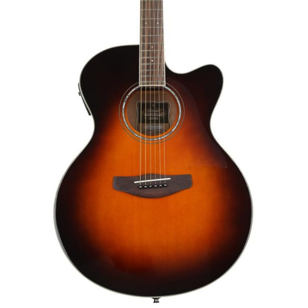 Yamaha CPX600 Medium Jumbo Cutaway Acoustic-Electric Guitar - Old Viol ...