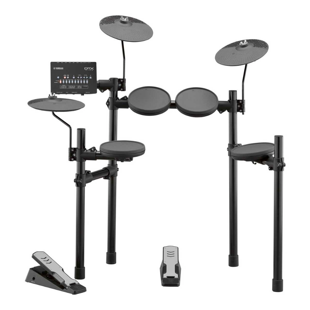 Yamaha Digital Drum DTX402K Electronic Drum Set – Mahogany Music