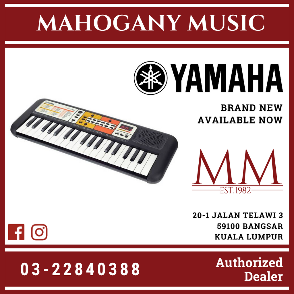 Yamaha PSS-F30 37-Key Mini Keyboard – Mahogany Music